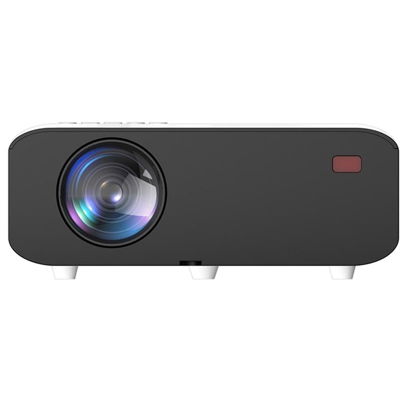 Mini Kannettava HD LED Projektori Kaukosäätimellä - 1080p - Valkoinen