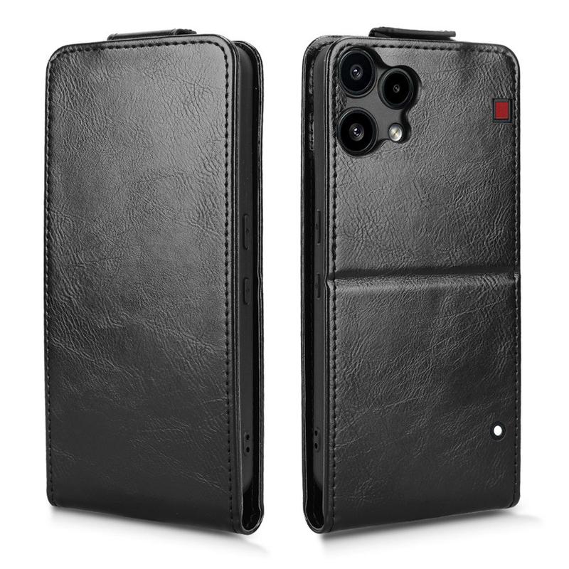 Nothing Phone (3a) Lite Pystysuuntainen läppäkotelo jalustalla - musta