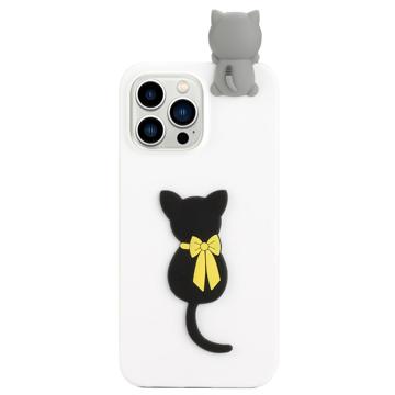 3D Cartoon iPhone 14 Pro Max TPU-Kotelo
